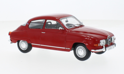 WhiteBox Saab 96 V4, red 1970, 1:24 | Model Car World